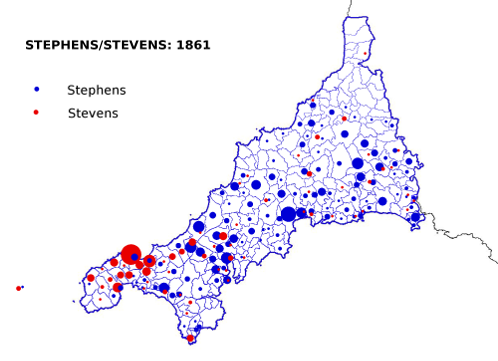 Which is more ‘Cornish’, Stevens or Stephens? – Cornish studies resources