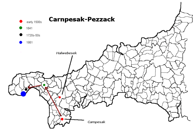 Locative Cornish surnames with a hint of mystery – Cornish studies ...