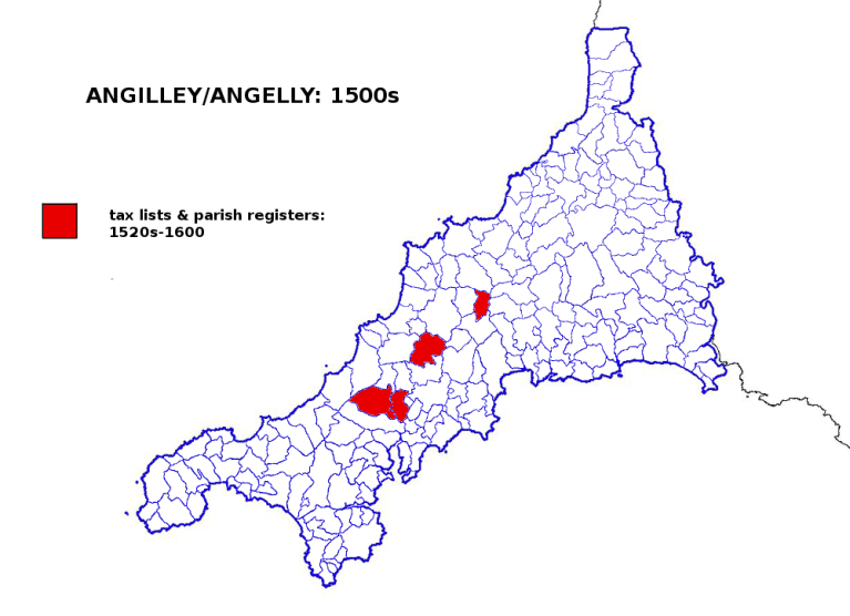 Cornish surnames in the 1500s – Cornish studies resources