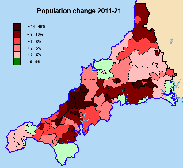 State of the nation: Population change – Cornish studies resources